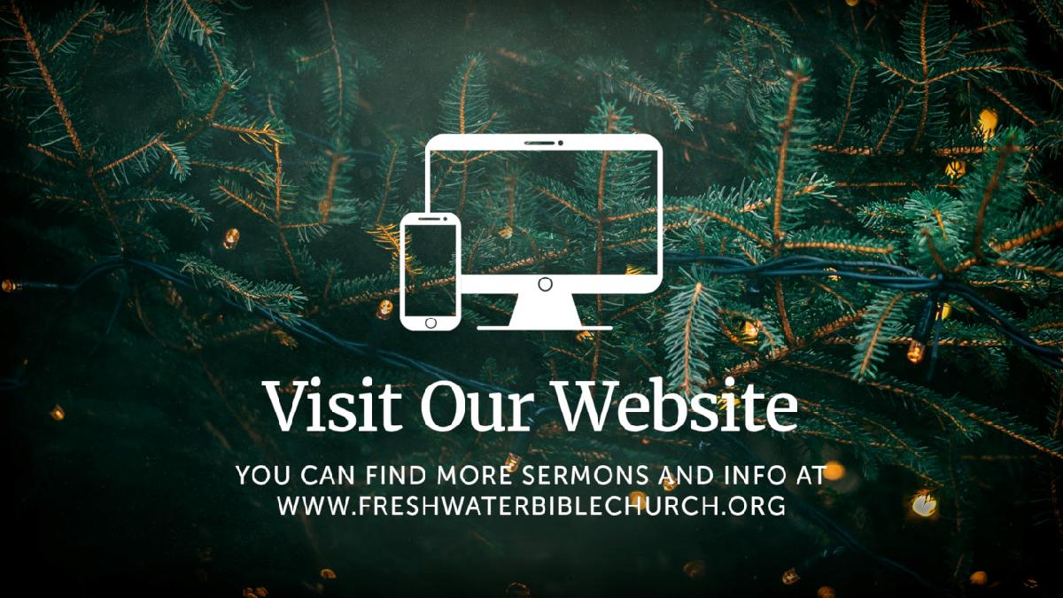 Welcome | Fresh Water Bible Church